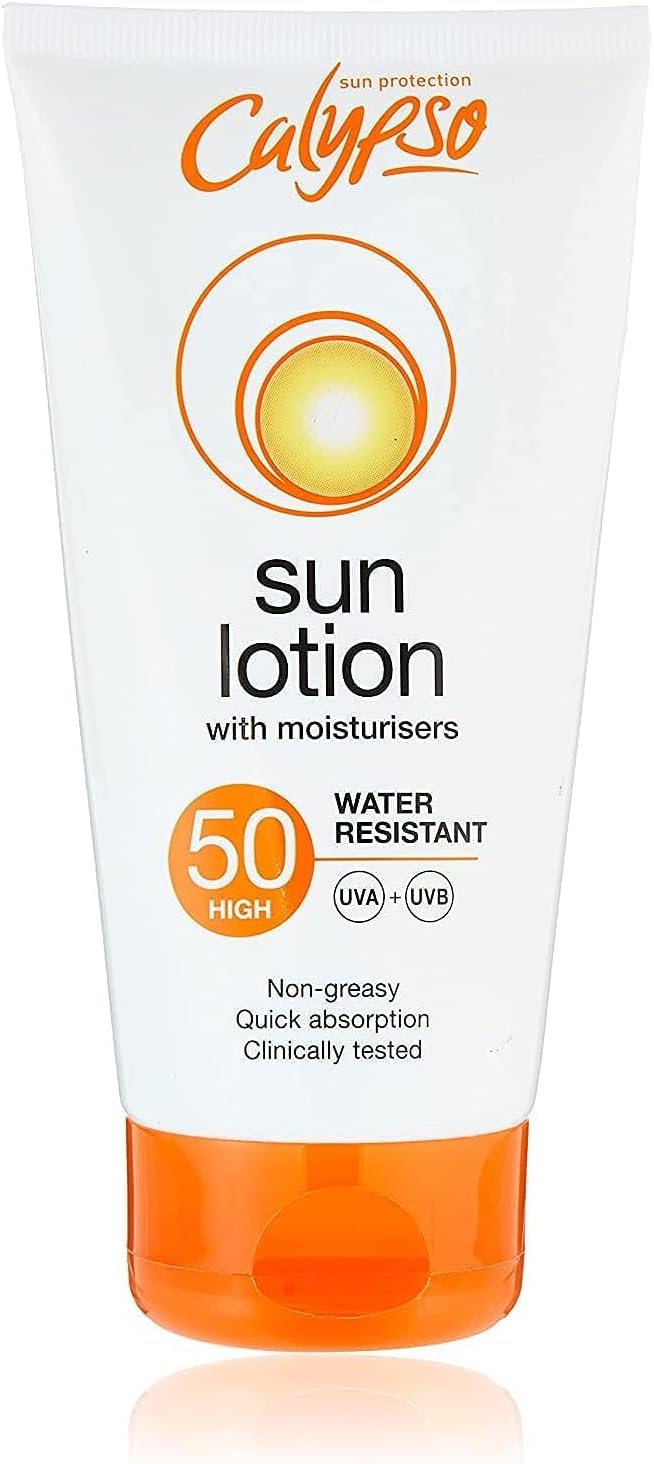 6 x Calypso Sun Protection Sun Lotion SPF 50 High 150ml : Amazon.co.uk ...