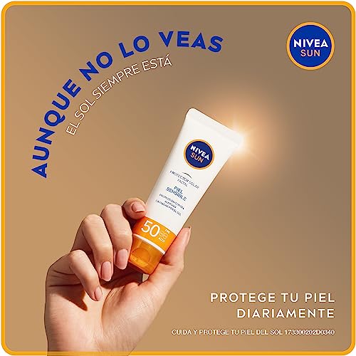 Precios Protector Solar Facial FPS 50+ Nivea Sun Piel Sensible 50ml ...