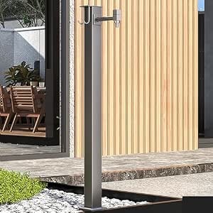 Freeze Proof Water Spigot Vertical Garden Water Column Freestanding ...