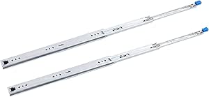 Focket Locking Drawer Slide, Heavy Duty Drawer Slides with Lock for ...