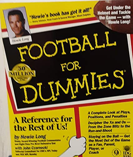 Football for Dummies. a Complete Look at Plays, Positions, and ...