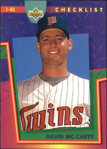 Amazon.com: 1993 Fun Pack Baseball Card #221 David McCarty ...