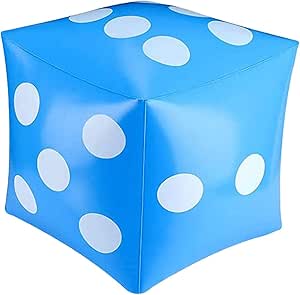 Hellery Giant Inflatable Dice Swimming Pool Dices Beach Inflatable ...
