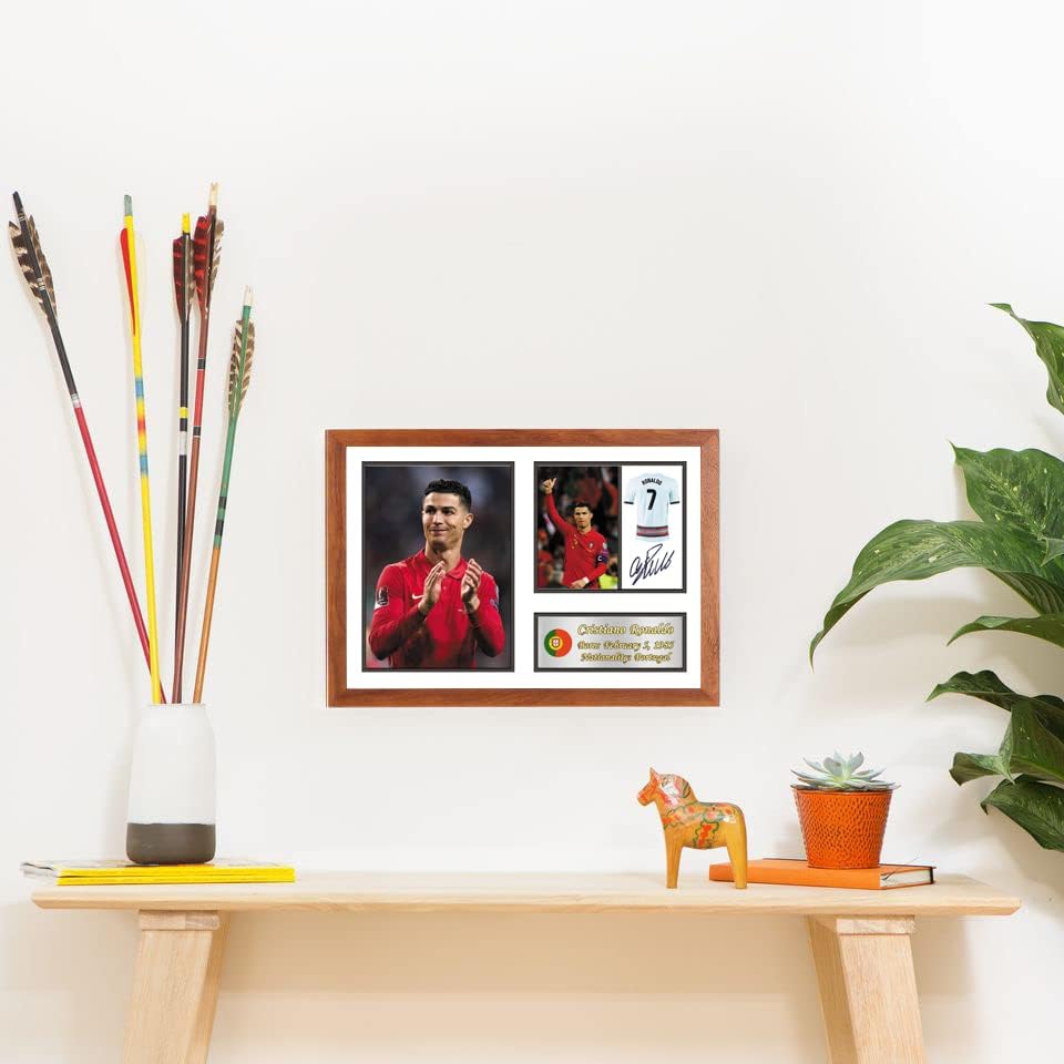 Portugal Cristiano Ronaldo Football Pre-Printed Signature Autograph ...
