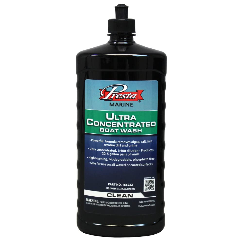 Amazon.com: Presta Ultra Concentrated Boat Wash - Powerful Boat Wash ...