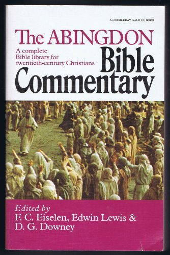 Abingdon Bible Commentary: Eiselen, Frederick Carl: 9780385148771 ...