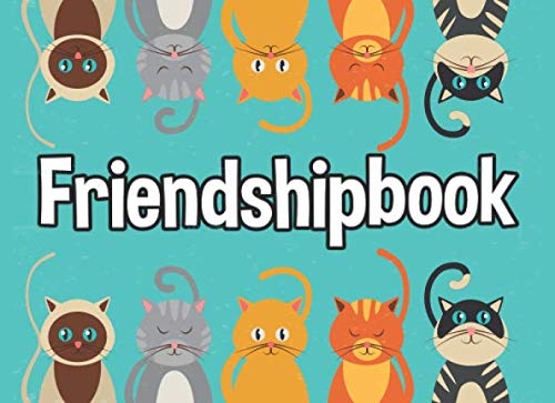 Friendship Book: A great friendship album - with lots of space and many ...