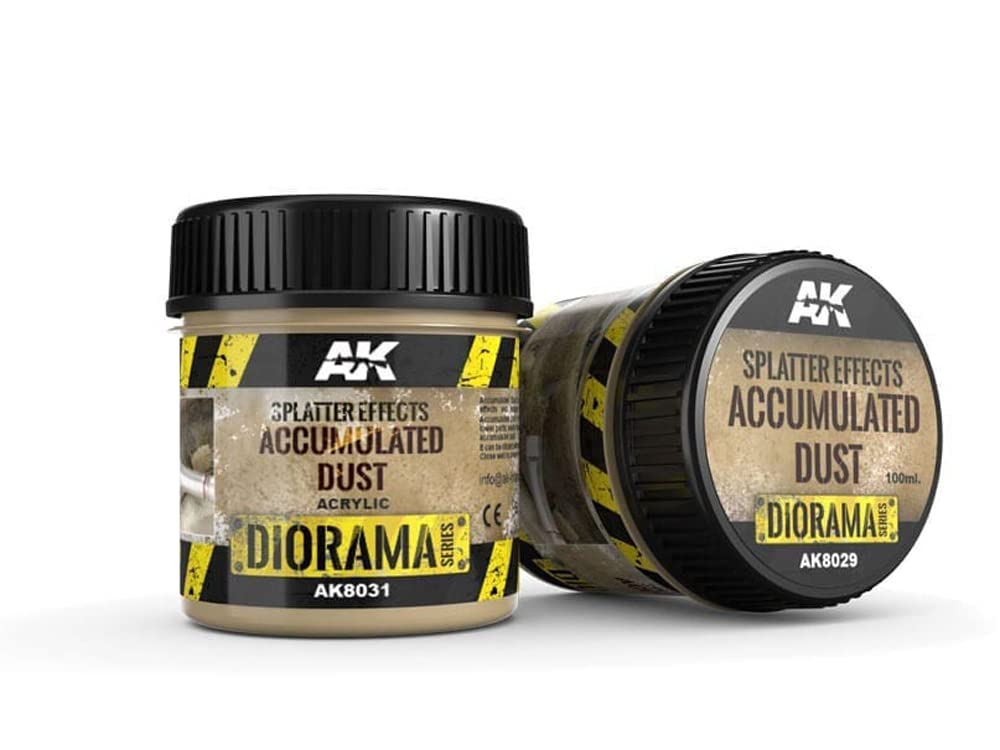 AK Interactive Splatter Effects Dust 100ml : Amazon.co.uk: Toys & Games