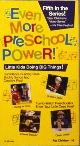 Amazon.co.jp: Preschool Power 5 - Even More Preschool Power! [VHS ...