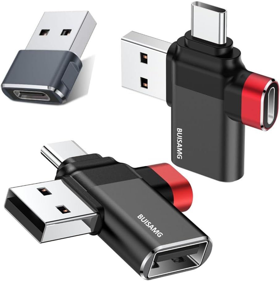 Amazon.com: BUISAMG ﻿USB to USB C Adapter, USB C to USB Adapter, 2 in 1 ...