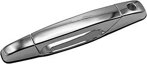 Amazon.com: Hsbhlsnx Front Left Driver Side Exterior Chrome Door Handle ...