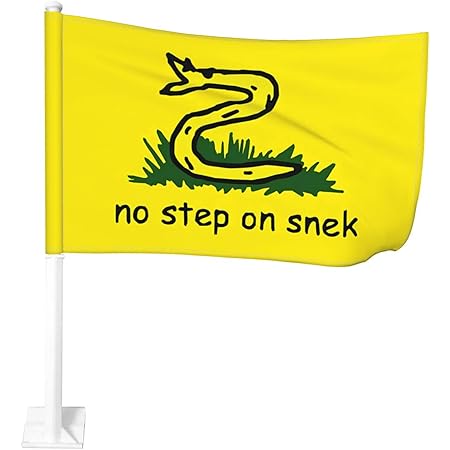 Amazon.com : No Step On Snek - Gadsden Flag 3x5 Ft Banner Flags For ...