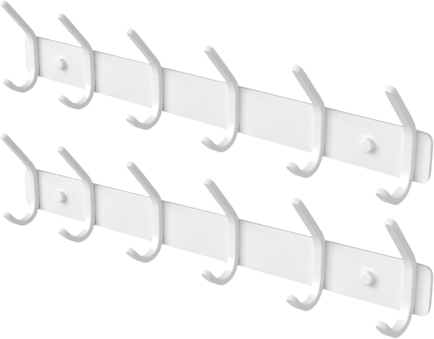 Amazon.com: GWAAZXGZ Coat Rack Wall Mount Hooks - White Hat Rack for ...