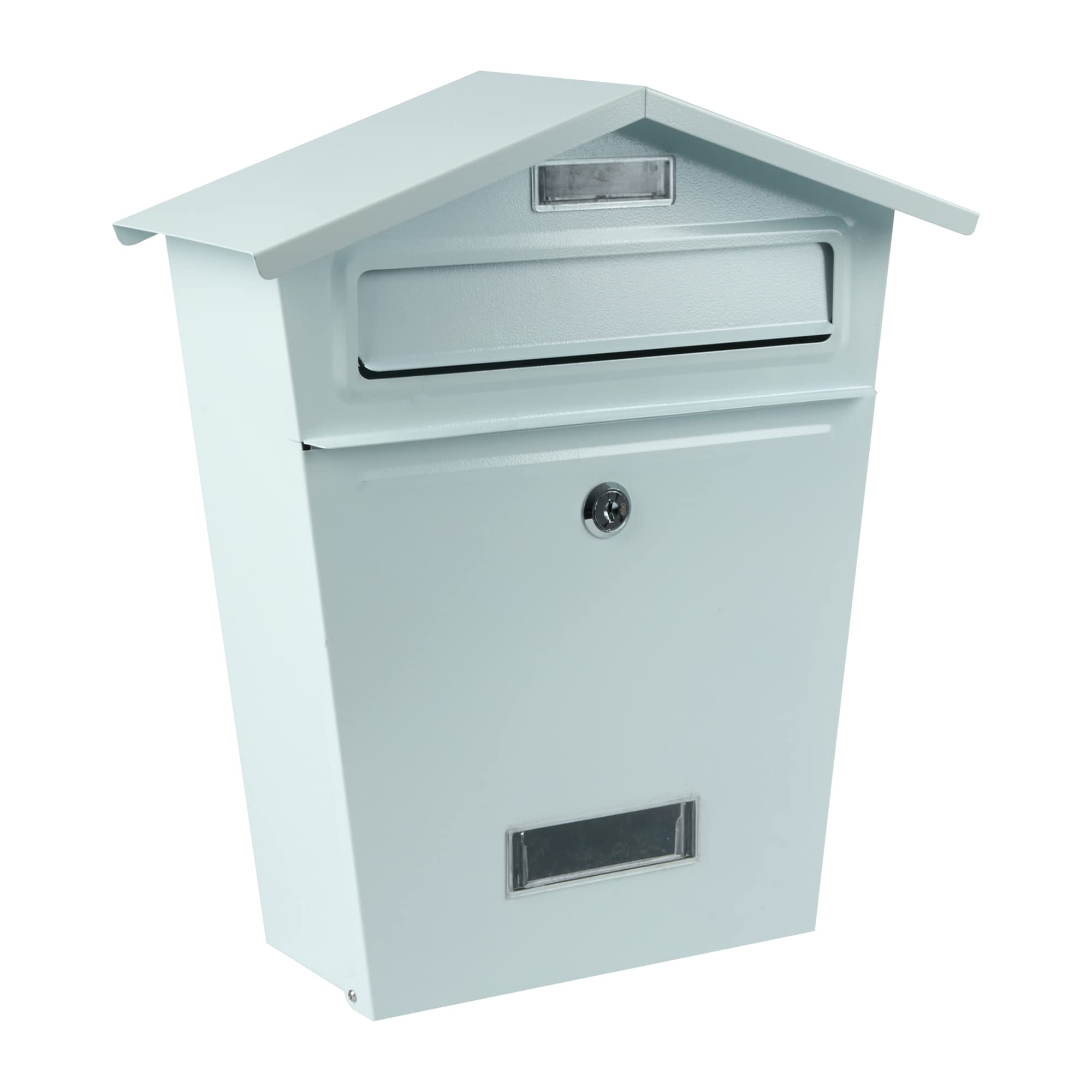 ZENO Post Box | Large Wall Mounted Modern Mailbox | Post Letter Box for ...