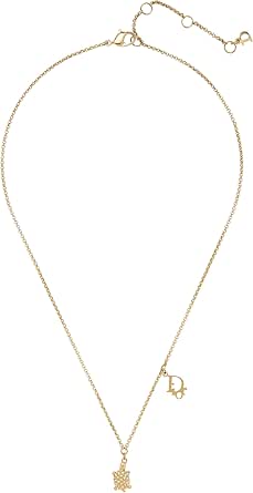 Amazon.com: Dior, Pre-Loved Gold Pendant Necklace, Gold : Clothing ...