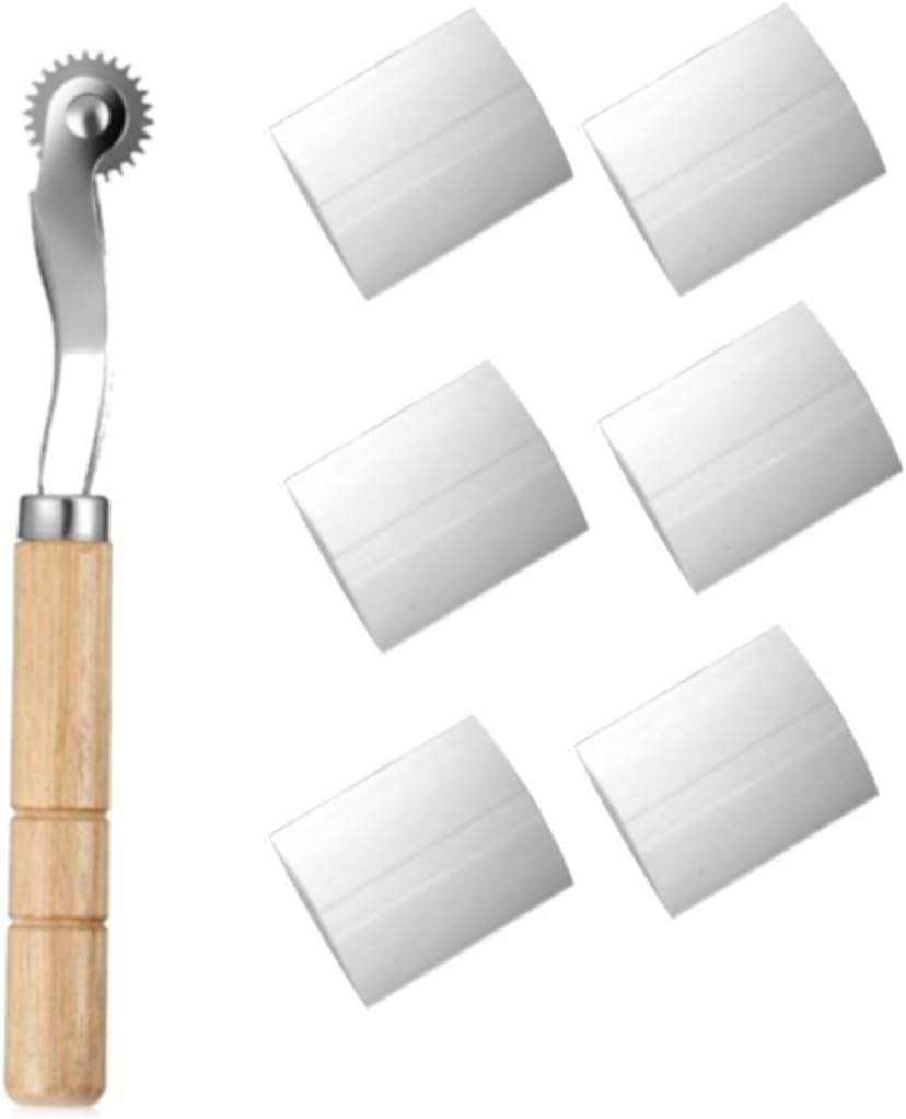 Amazon.com: SEWTCO Sewing tracing Wheel with 6 Fabric Chalk disappears ...