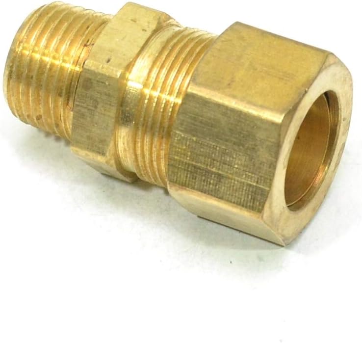 Amazon.com: FASPARTS Compression Fitting Male Pipe Connector 3/4 Tube ...