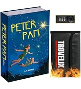 Book Safe with Combination Lock, Hidden Safe (9.5 x 6.2 x 2.2 Inch ...