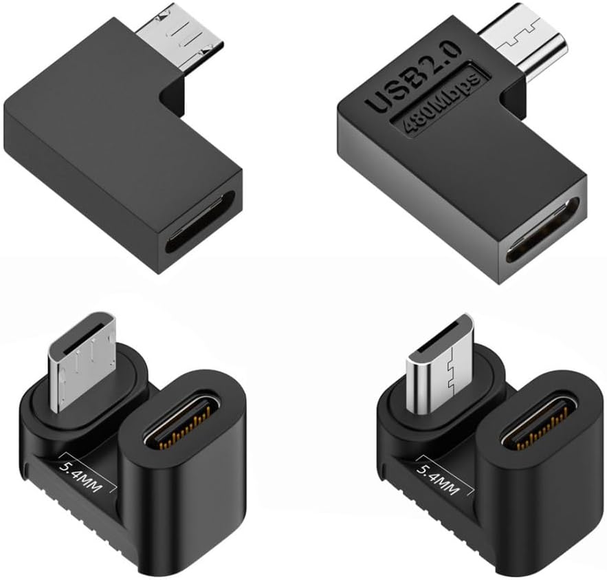 Amazon.com: chenyang 4 Pack Micro USB 2.0 Connector Micro USB Male to ...