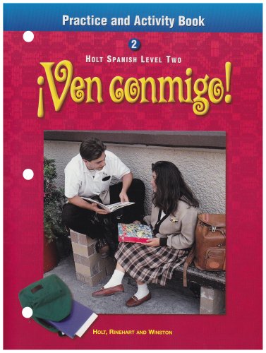 Ven Conmigo! Spanish Level 2 Practice and Activity Book : Amazon.in: Books