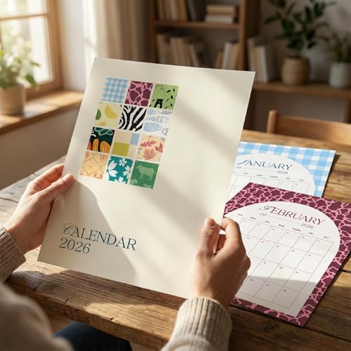 The Graphiq 2026 Wall Calendar : Amazon.in: Office Products