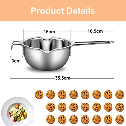 Double Boiler Ready Stock Ud83dudd25Stainless Steel Chocolate Melting ...