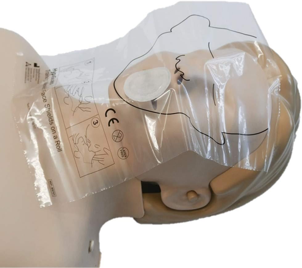 HypaGuard Training Manikin Resuscitation Face Shields on a Roll ...