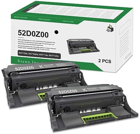 Amazon.com: 52D0Z00 Black Imaging Unit (2-Pack) - Compatible 52D0Z00 ...
