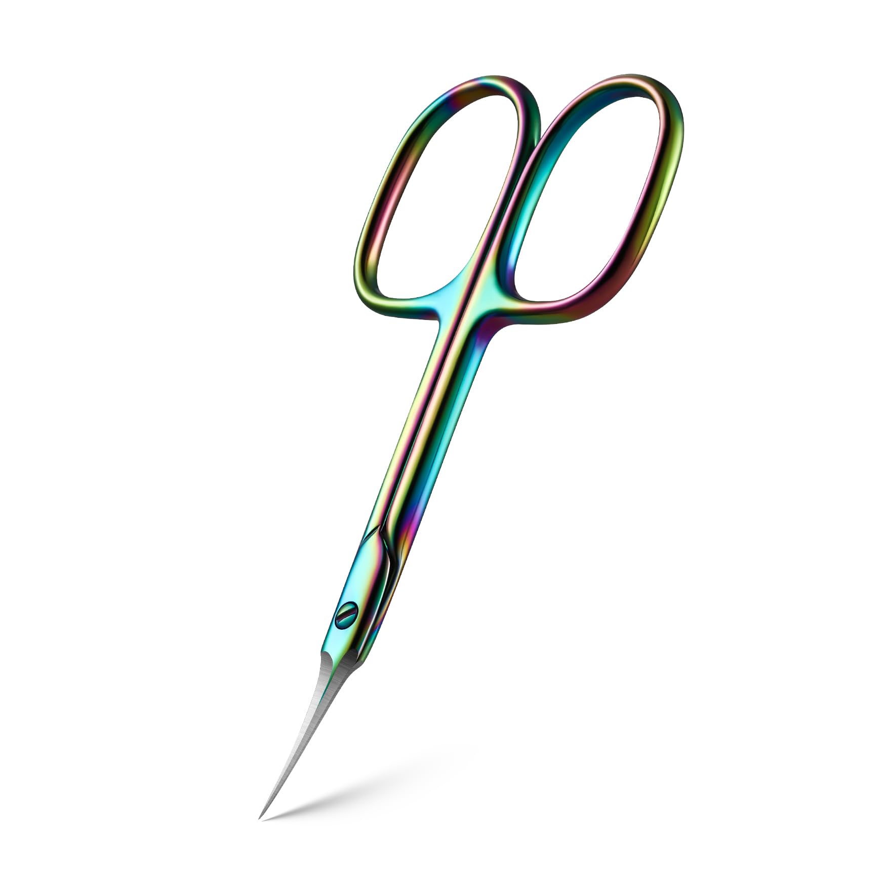 BEZOX Curved Cuticle Scissors - Precision Manicure Scissor Nail Cuticle ...