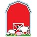 Amazon.com : 50 Sheets Barn Large Notepad 5in x 7in Barnyard Animals ...
