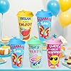 Amazon.com: FZR Legend 48Pcs Pool Beach Birthday Party Decorations Cups ...