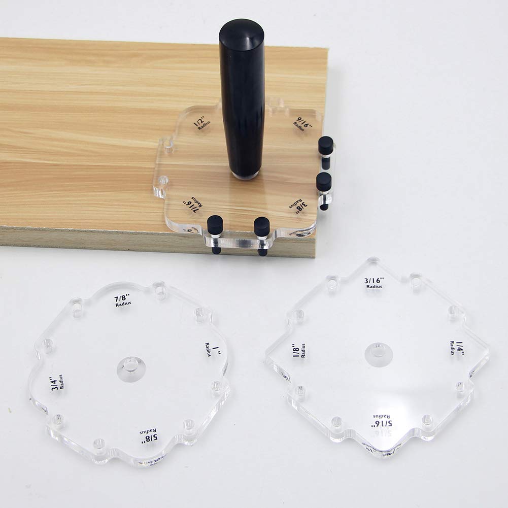 Buy Router Table Corner,3Pcs Gauge Templates Kit Jig Corner Jig ...