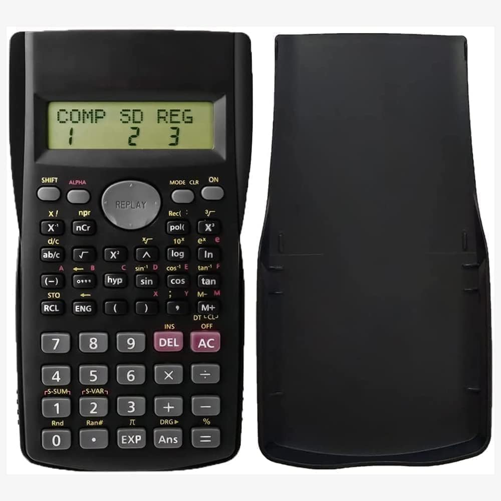 OSALO Scientific Calculator 252 Functions 2-line Written Display with ...