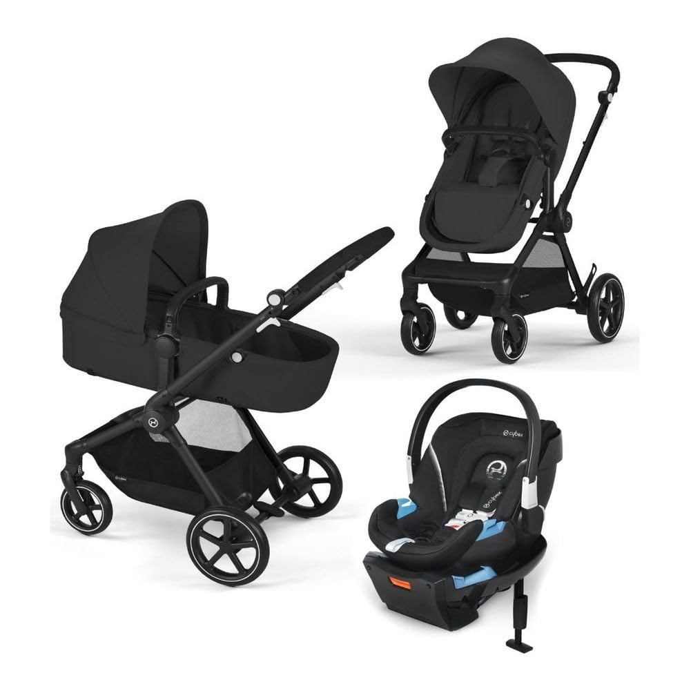 Cybex EOS 5-in-1 Complete Travel Stroller Solution + Lightweight Aton 2 ...
