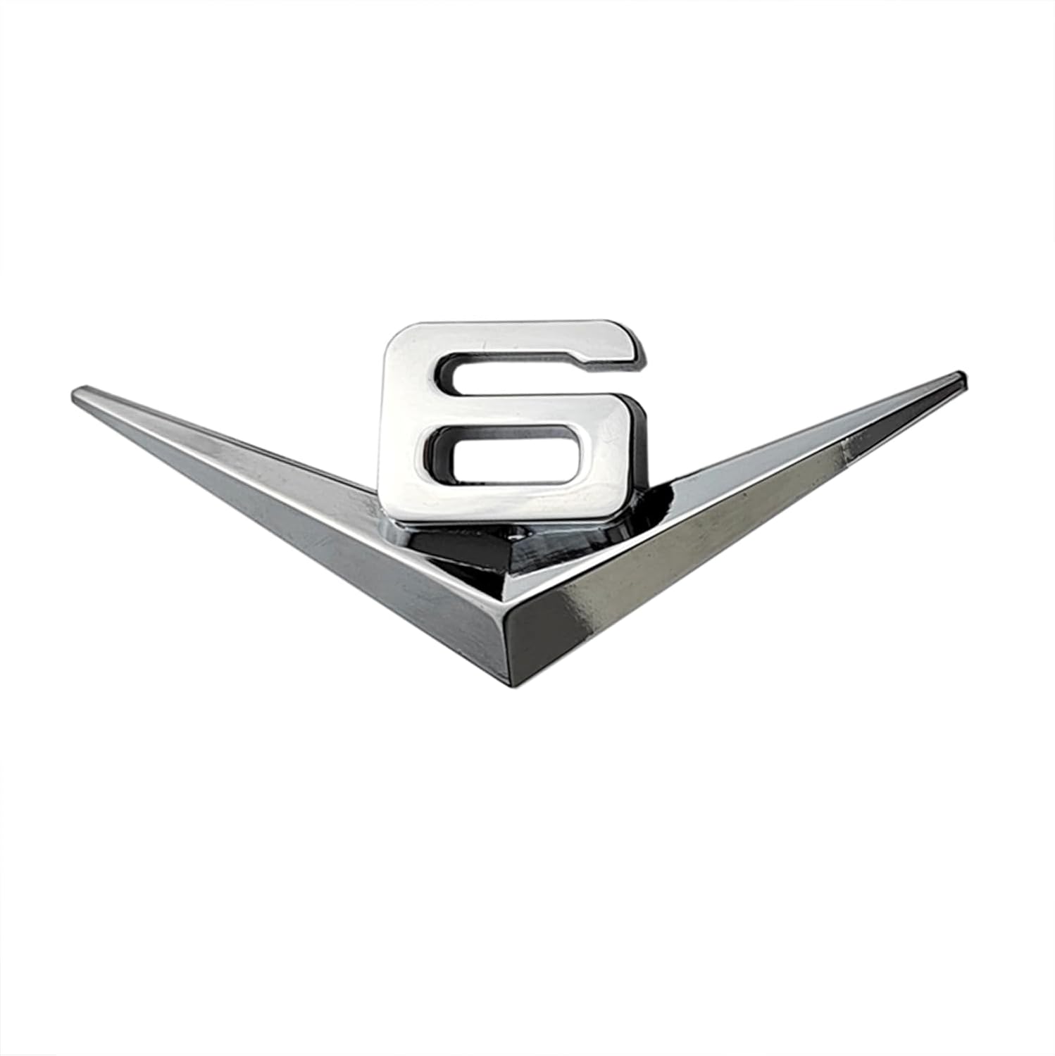 Amazon.com: OnlyYou.X V6 Emblem V6 Badge V Style 3D Decal Sticker for ...