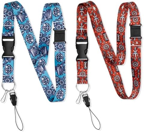 Amazon.com: BLDXINWIN 2-Pack Classic Cruise Lanyards with Safety ...