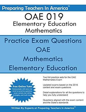 OAE 019 Elementary Education Mathematics: Ohio Assessments for ...