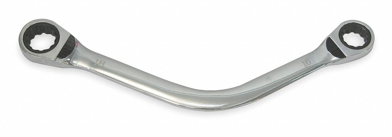 Ratcheting Obstruction Wrench, 6-3/4 in.: Box End Wrenches: Amazon.com ...