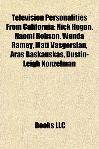 Television Personalities from California : Llc, Books: Amazon.es: Libros