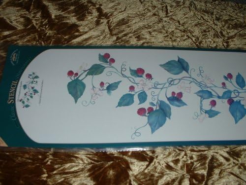 Amazon.com: Raspberry Bramble Stencil : Tools & Home Improvement