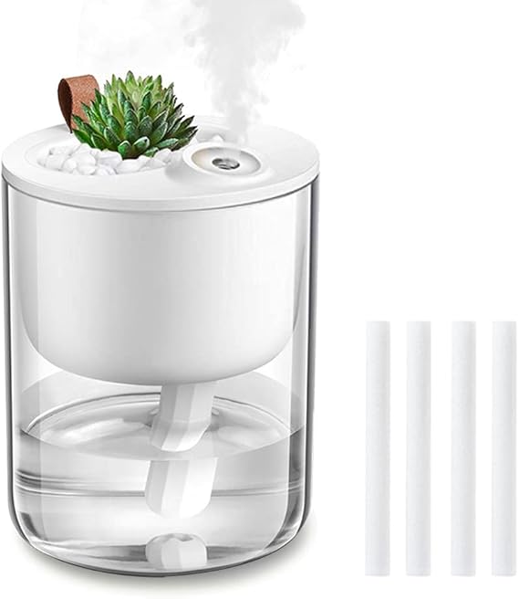 Amazon.com: Humidifiers, DCMEKA Mini Small Humidifier for Bedroom, USB ...