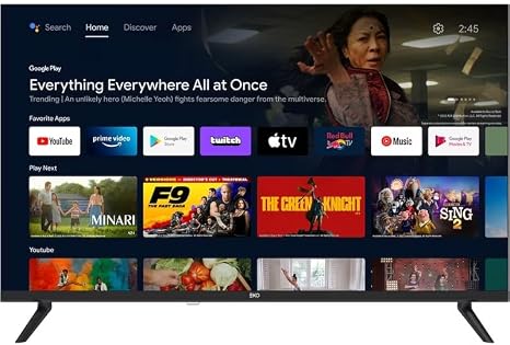 EKO 32-Inch Smart LED TV, HD Android TV with Built-in Chromecast: TVs ...
