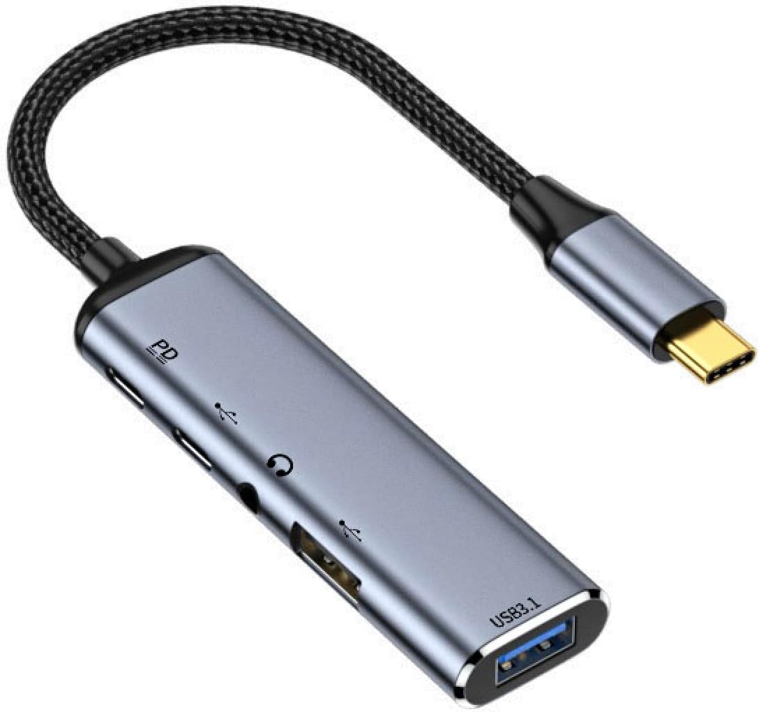 Amazon | Leehitech 5-in-1 USB C ハブ USB3.1 A 5Gbps 高速伝送 USB 2.0 拡張ポート ...