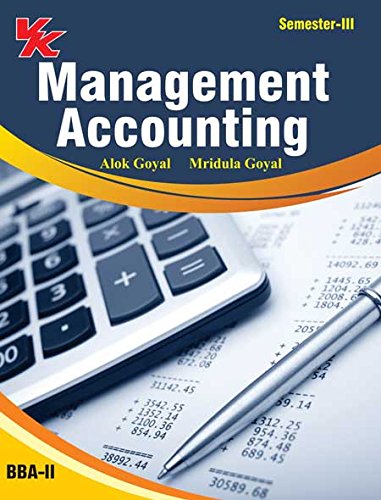 Buy Management Accounting BBA-II Sem-III KUK (2021-22) English Book ...