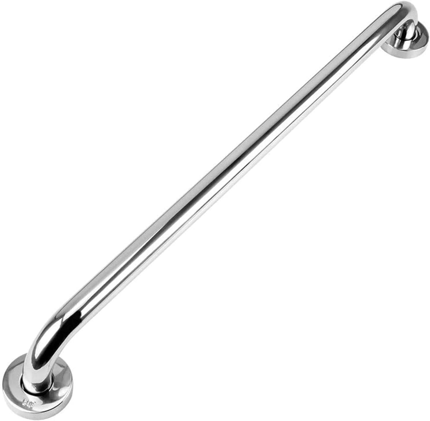 Stainless Steel Bathroom Grab Bar, Wall Mounted Shower Bath Holder Grab ...