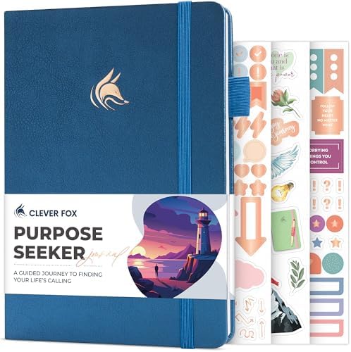 Amazon.com : Clever Fox Purpose Seeker Journal – Guided Manifestation ...