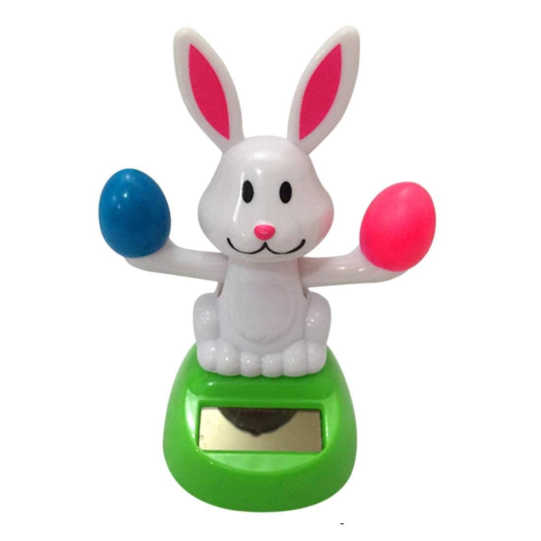 Bigwheels Multicolor Solar Powered Happy Dancing Rabbit Toy for Office ...