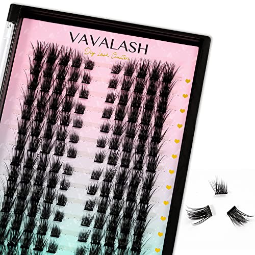 VAVALASH Individual Cluster Lashes 140 PCS DIY Eyelash - Want It All