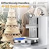 Amazon.com: Electric Cake Icing Machine 4-12 Inch 304 Stainless Steel ...