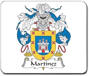 Amazon.com: Martinez Family Crest Coat of Arms Mouse Pad : Office Products